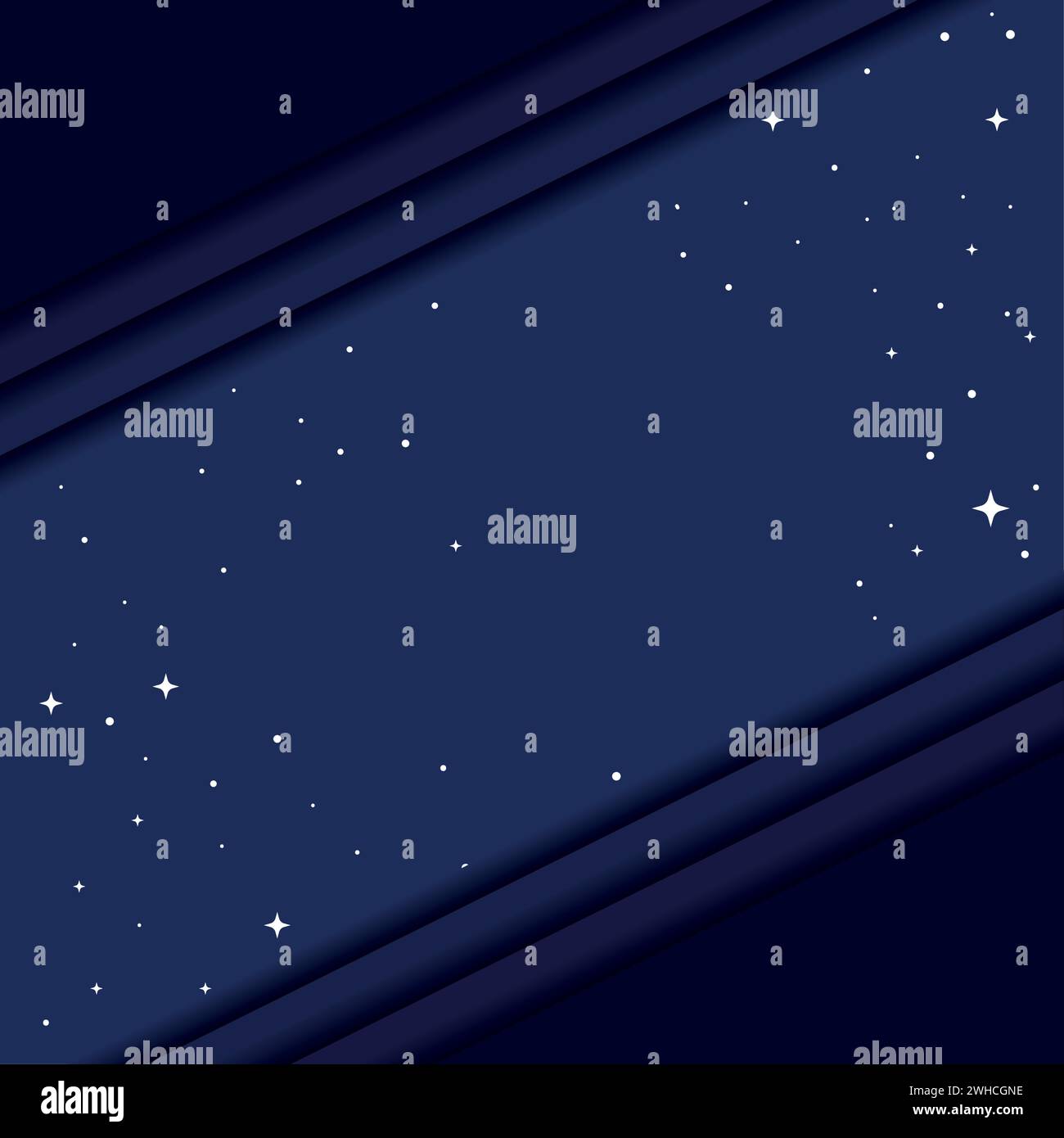 Colored space background paper art style Vector Stock Vector Image ...