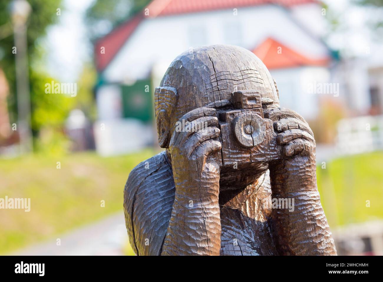 Museum harbor, sculpture, Wolfgang Wefer, artist, tourism, dyke ...