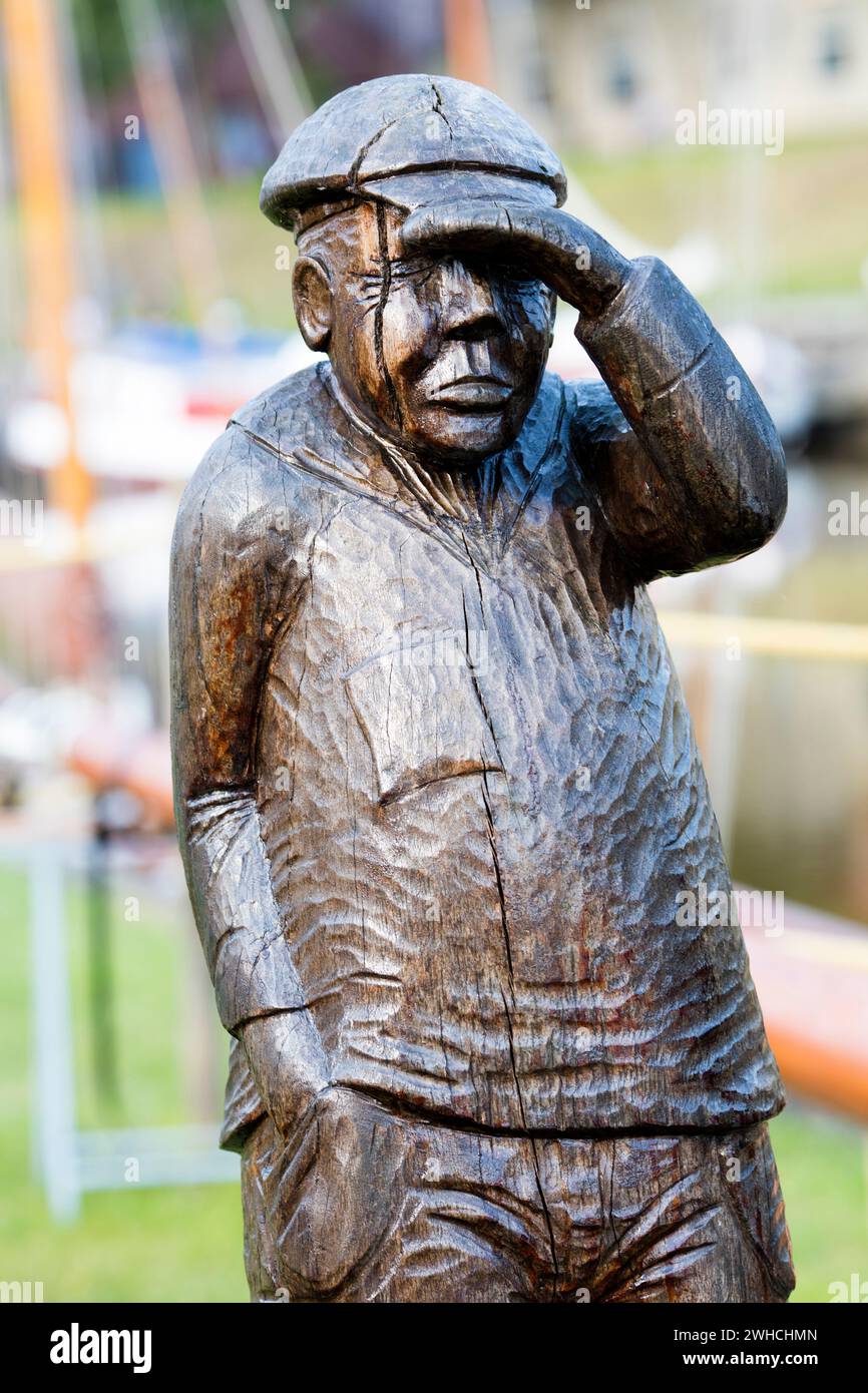 Museum harbor, sculpture, Wolfgang Wefer, artist, tourism, dyke ...