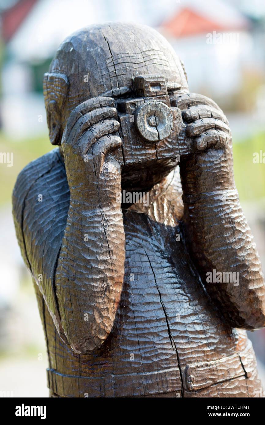 Museum harbor, sculpture, Wolfgang Wefer, artist, tourism, dyke ...