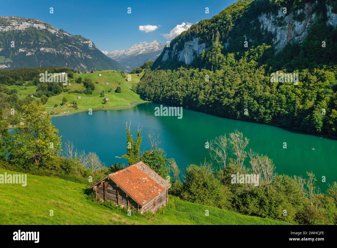 Mountain lake Seeli, Canton Uri, Switzerland, Seeli, Lake Lucerne, Uri ...