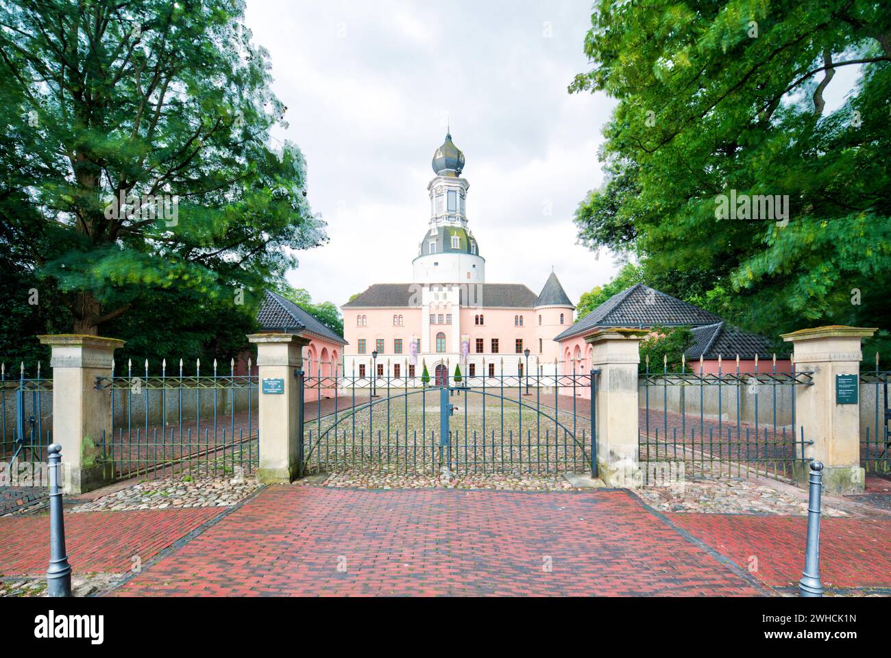 Castle Jever, house facade, architecture, town view, city tour, tourism ...