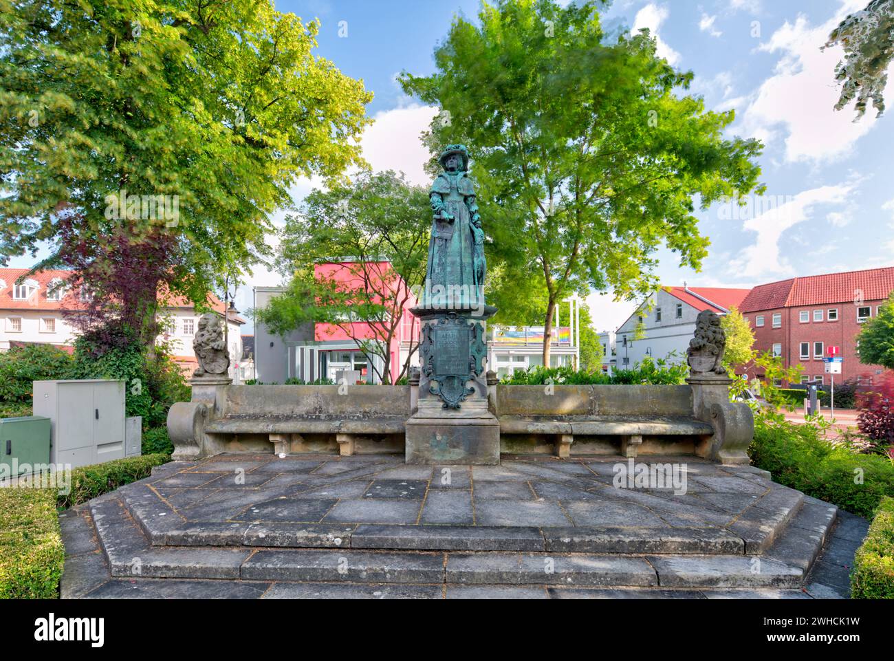 Mariendenkmal, architecture, town view, city tour, tourism, Jever ...