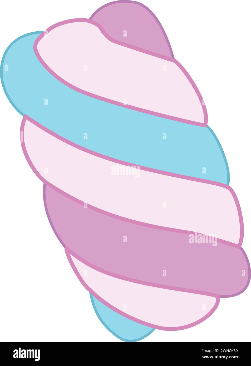 Isolated colored marshmallow candy icon Vector Stock Vector Image & Art ...