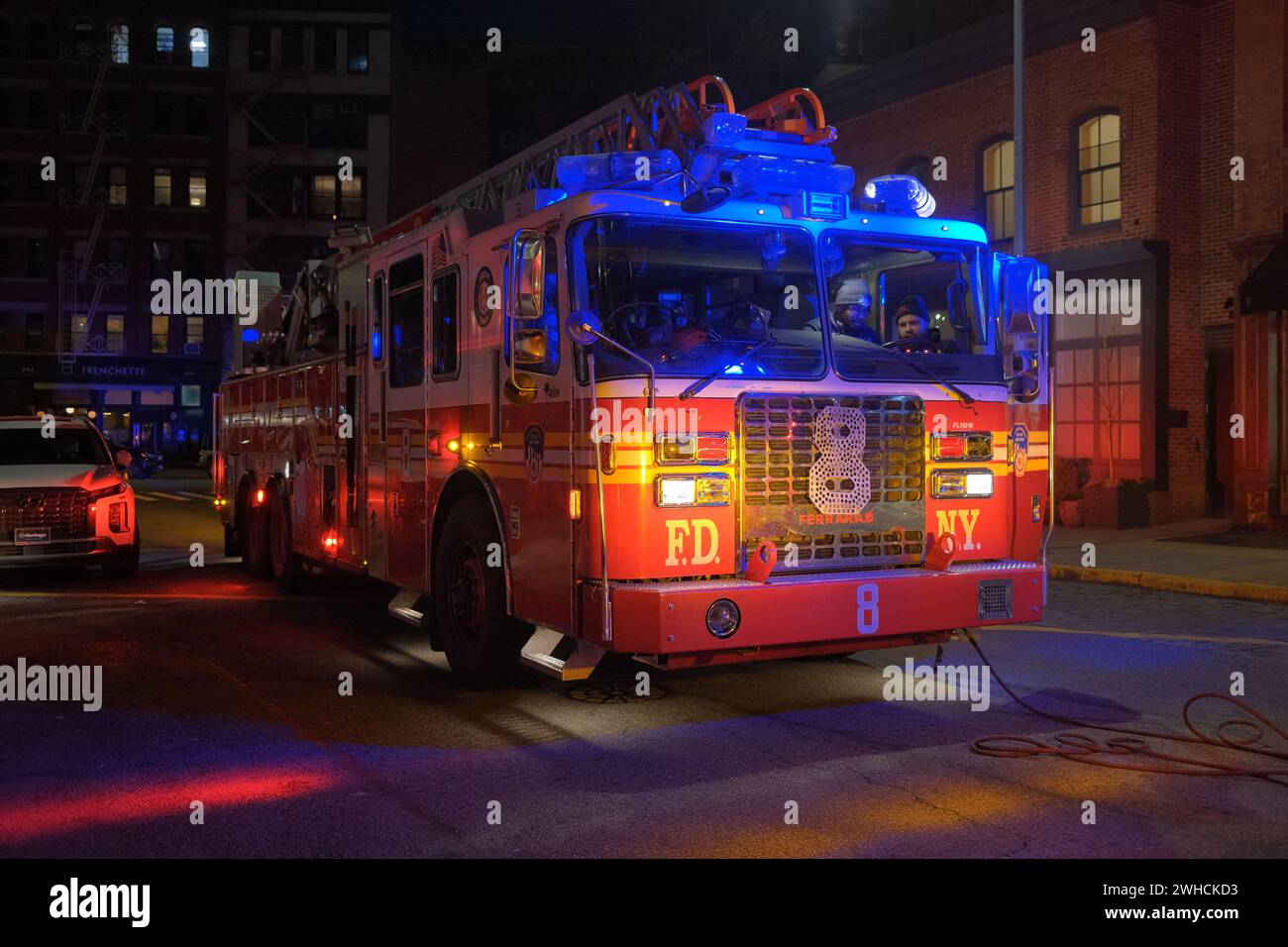 New York, New York, USA. 7th Feb, 2024. The Ghostbusters Firehouse home ...