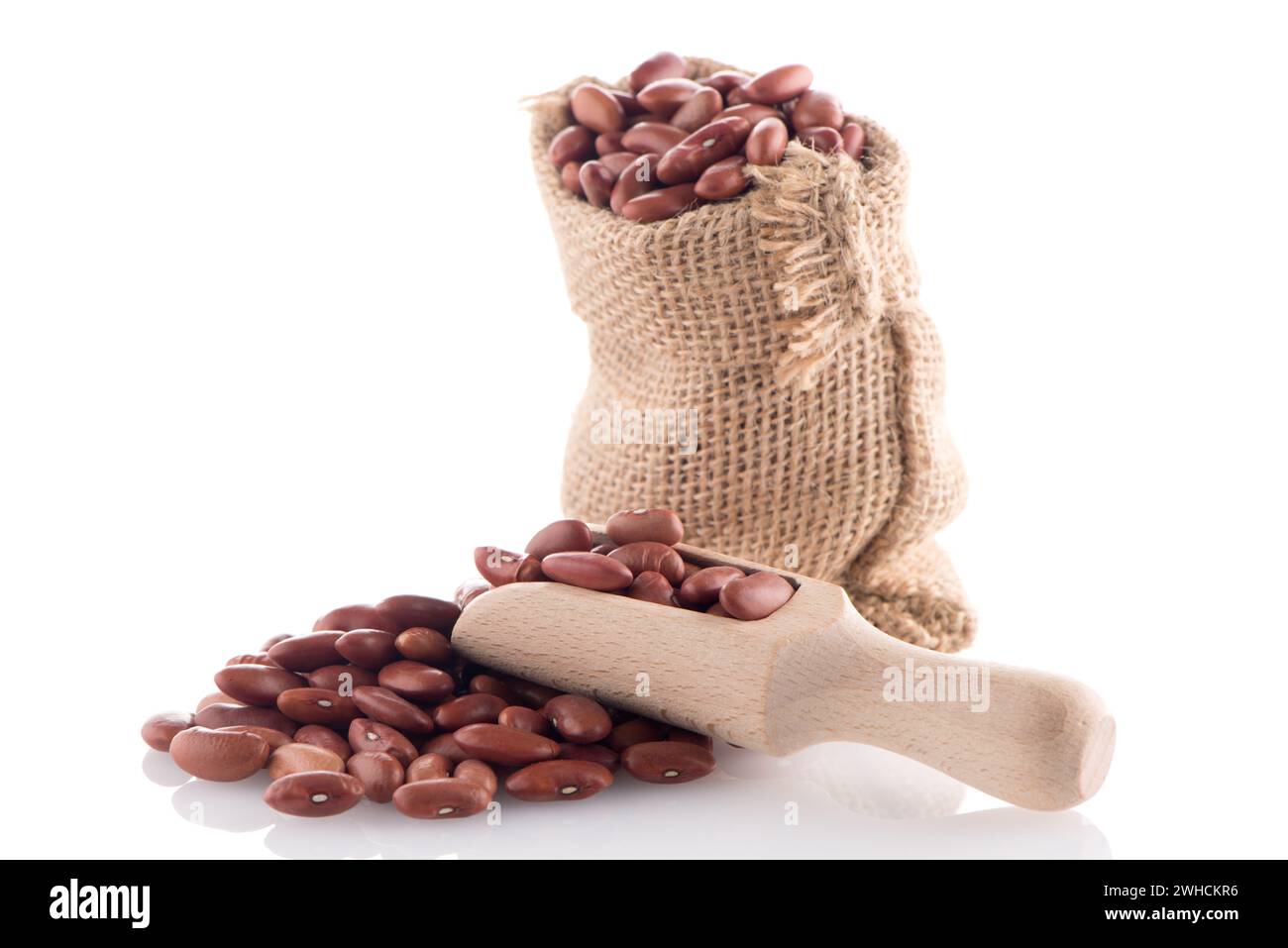 Red beans bag Stock Photo - Alamy