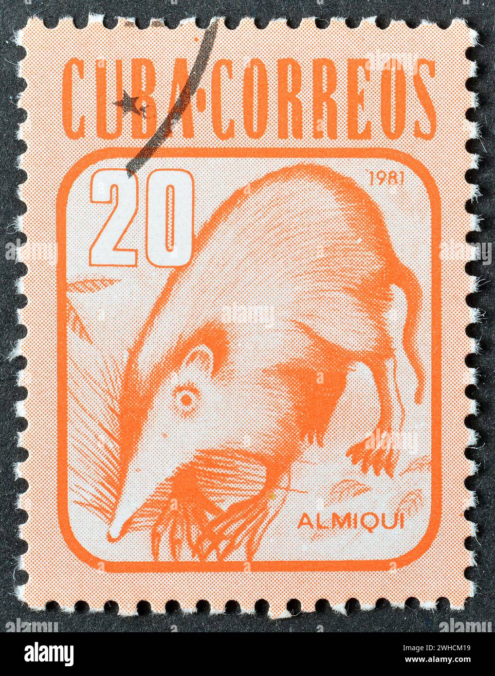 Cuba circa 1981 stamp printed hi-res stock photography and images - Alamy