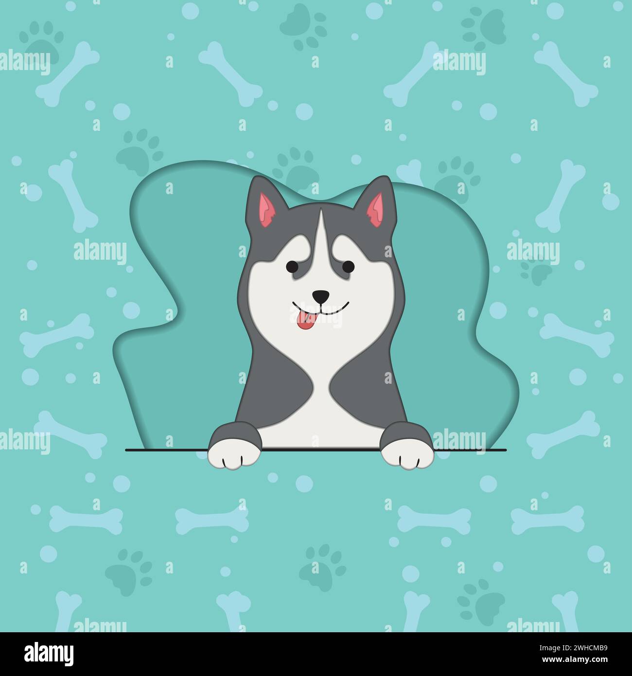 Isolated cute dog cartoon character Vector Stock Vector Image & Art - Alamy