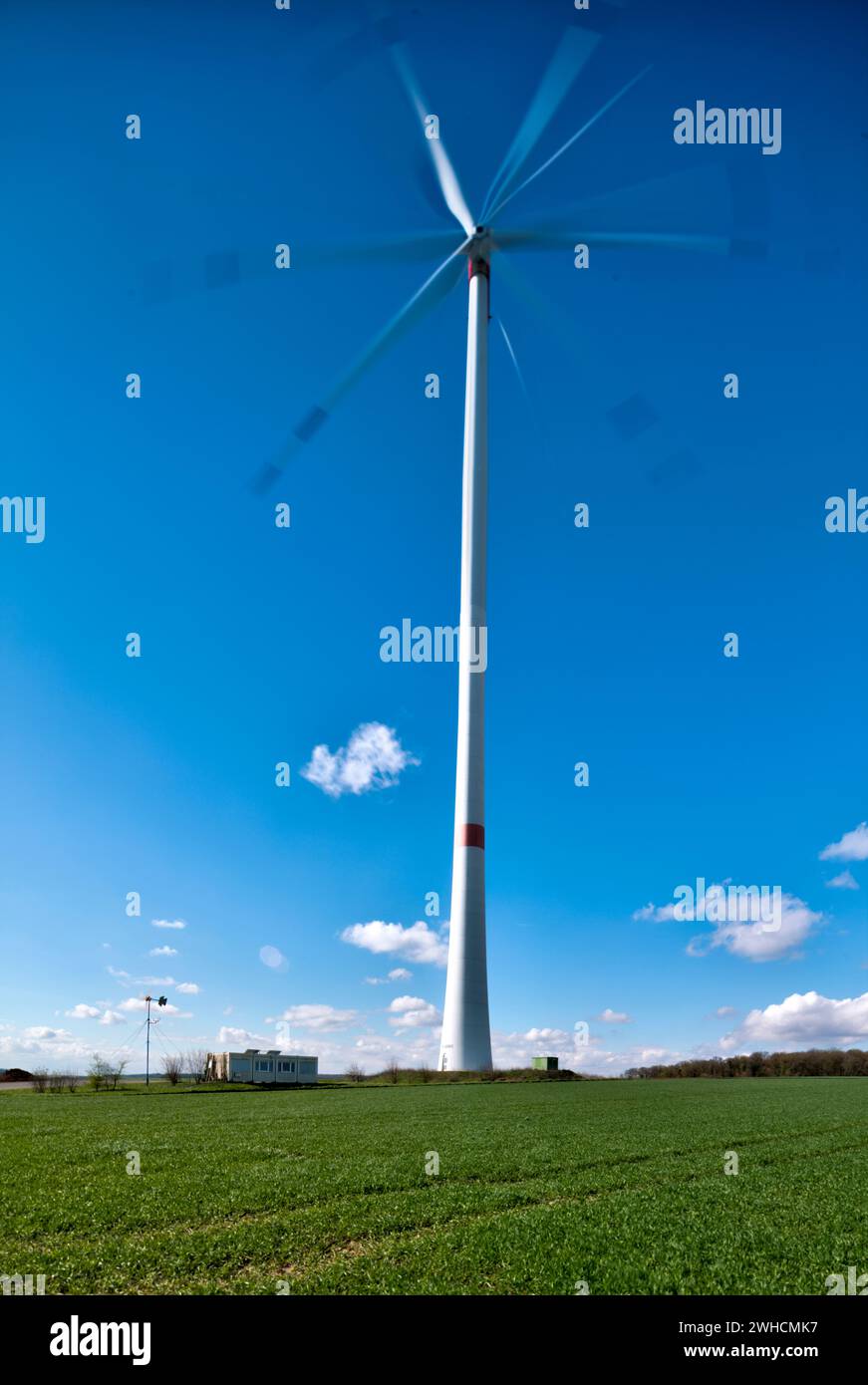 Wind nature trail Schwanfeld, wind farm, nature trail, energy ...