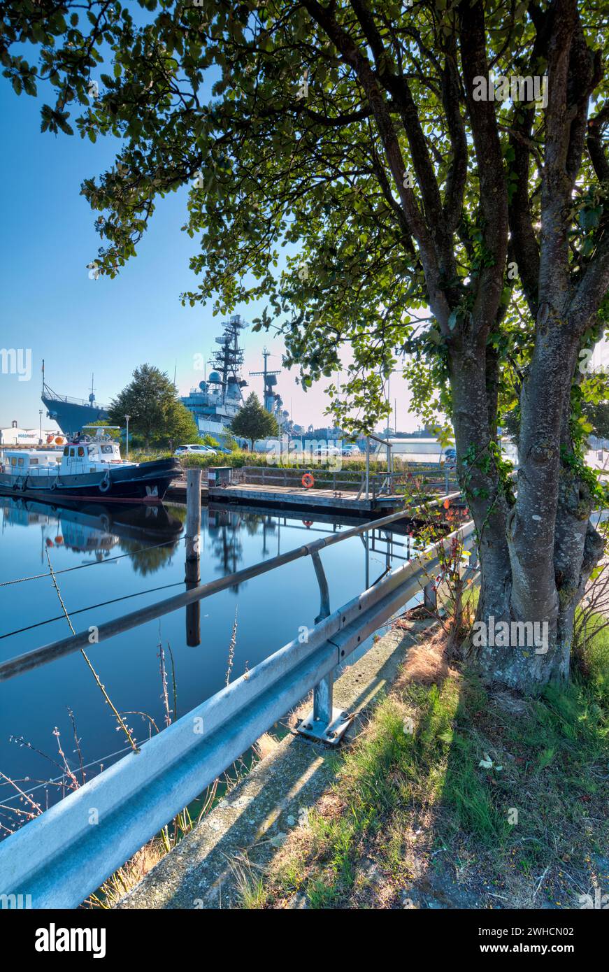 German Naval Museum, connecting harbor, view of the town, city tour ...
