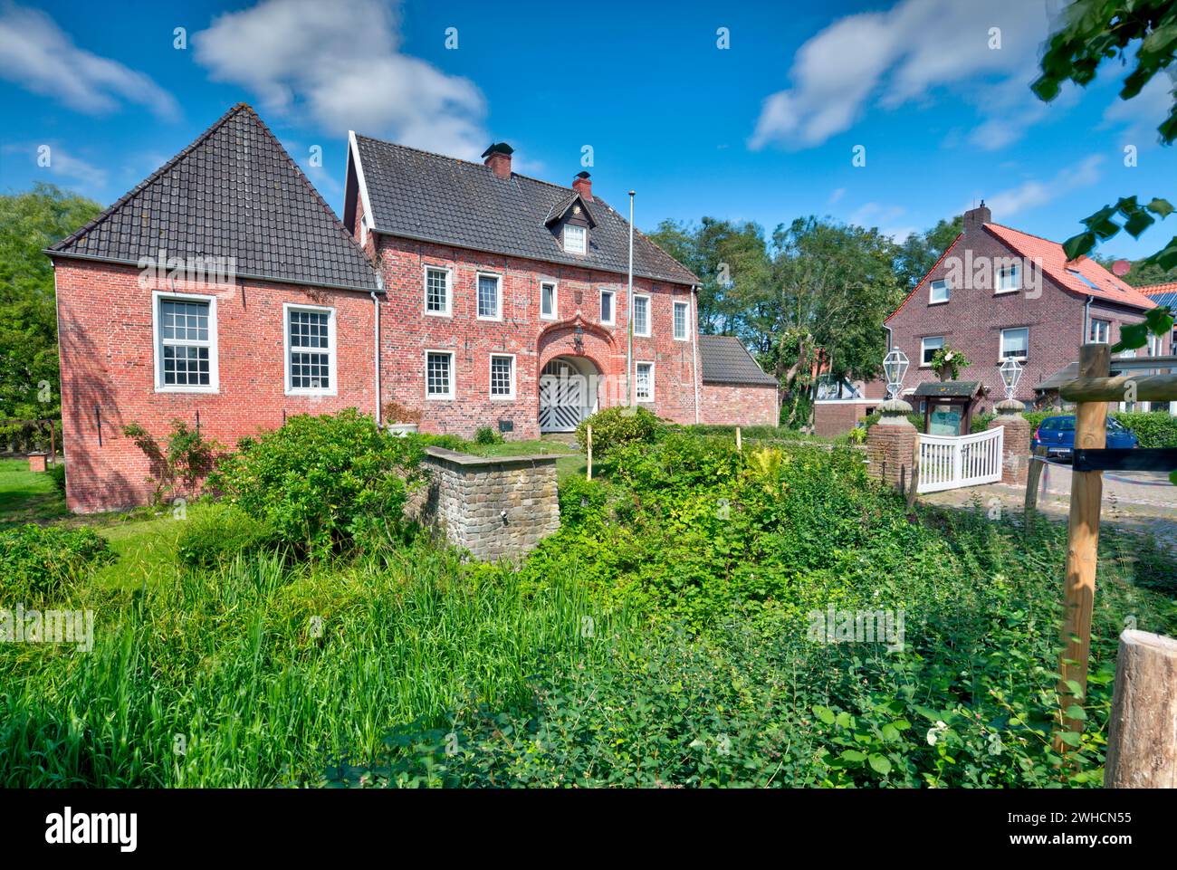 Beningaburg, Osterburg, house facade, historical, facade, town view ...