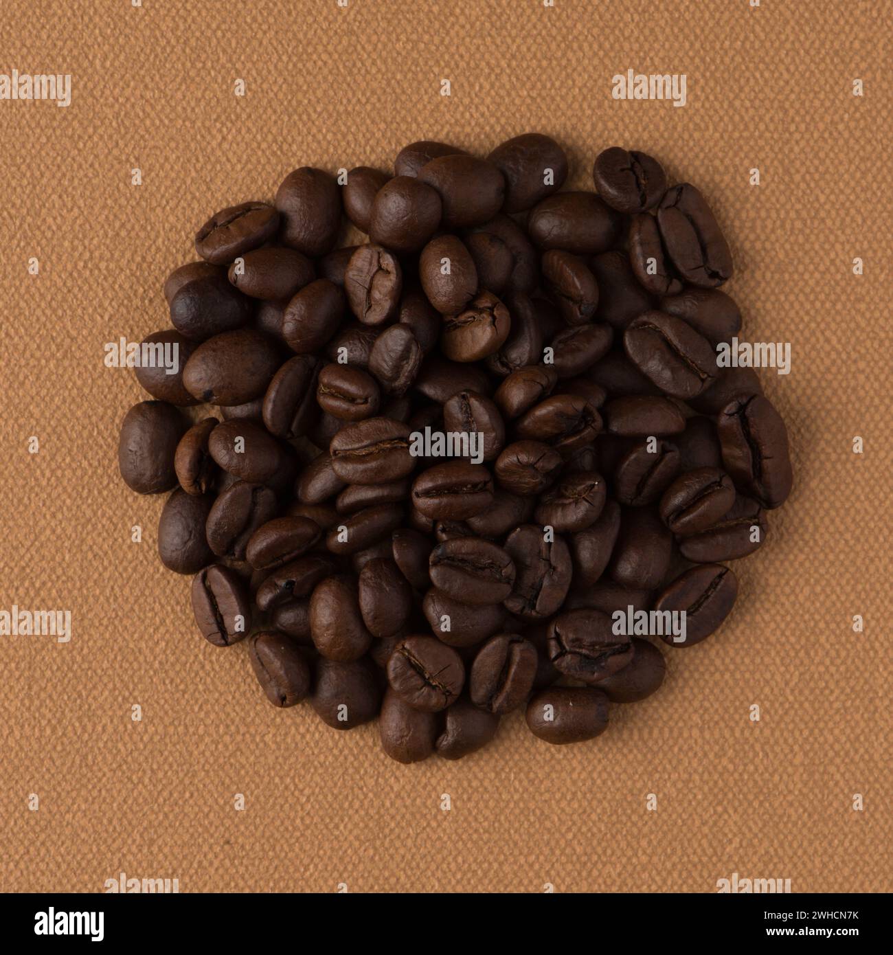 Circle of coffee Stock Photo - Alamy