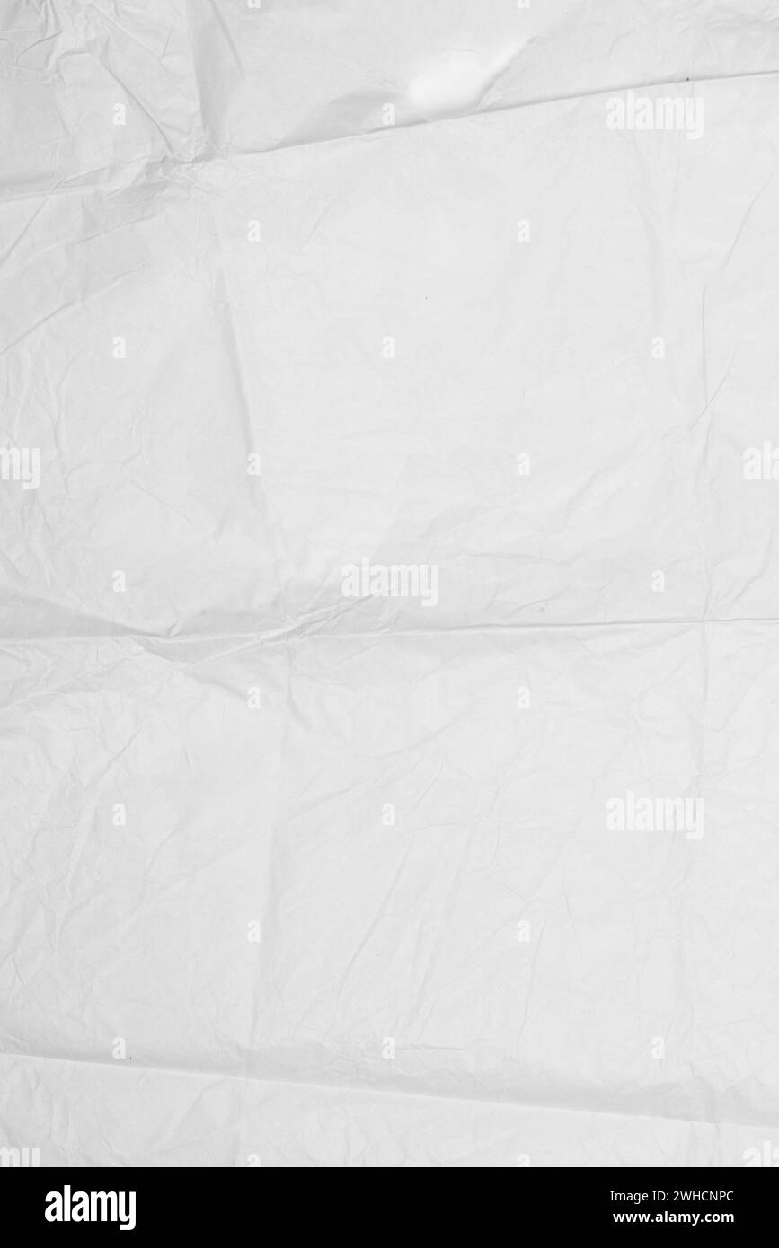Texture folded crumpled paper Black and White Stock Photos & Images - Alamy