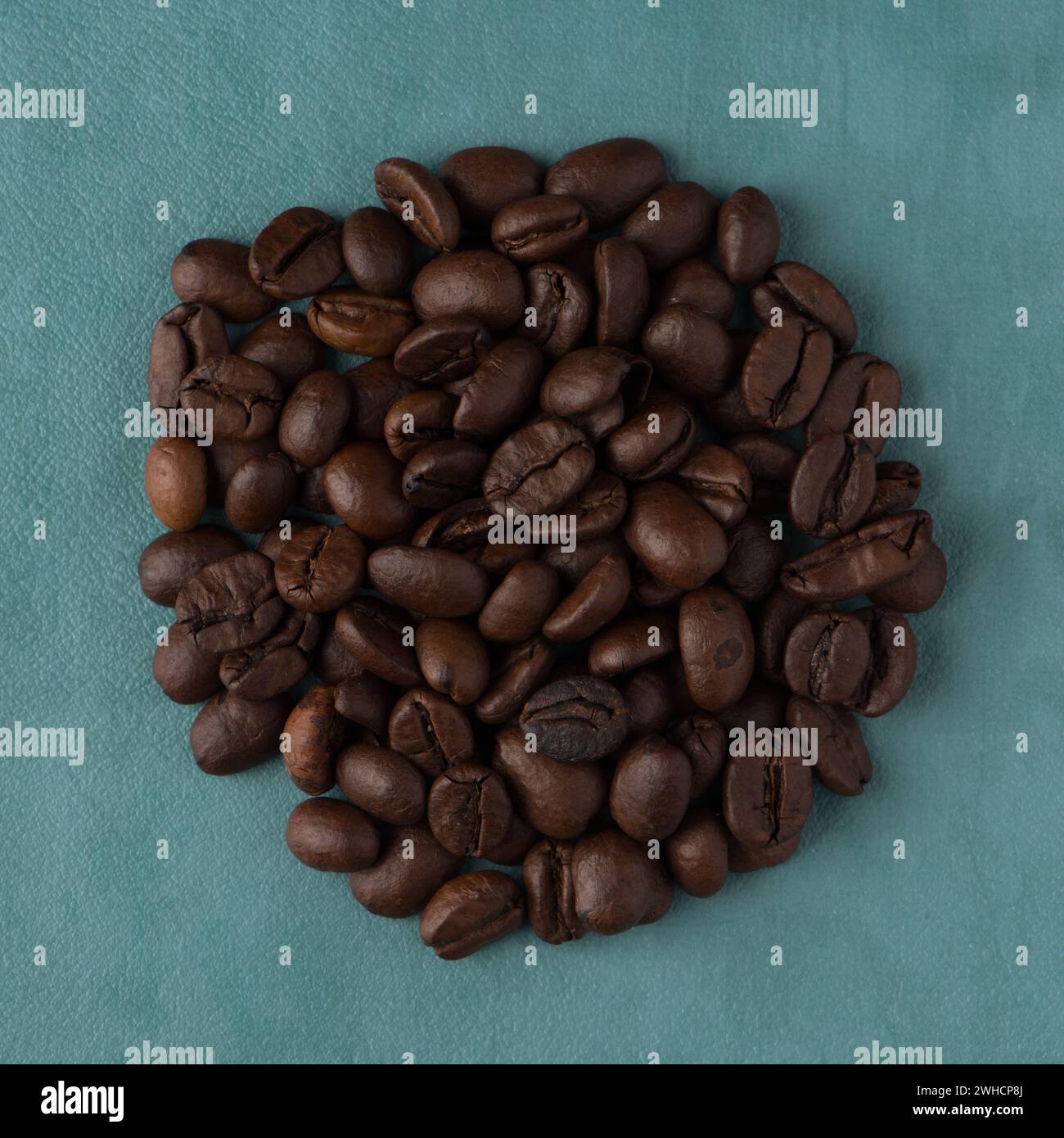 Circle of coffee Stock Photo - Alamy