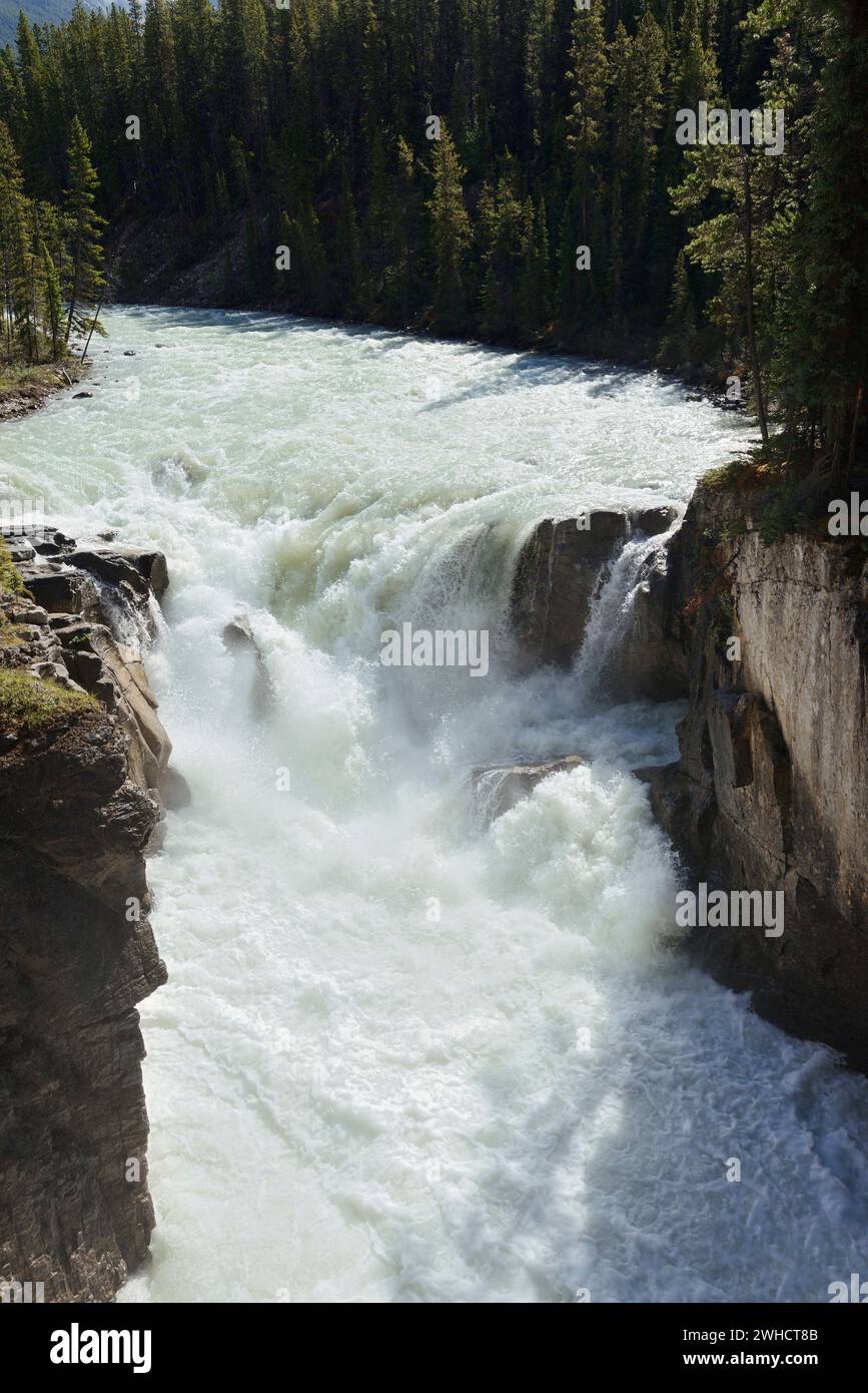 Sunwapta falls canada hi-res stock photography and images - Alamy