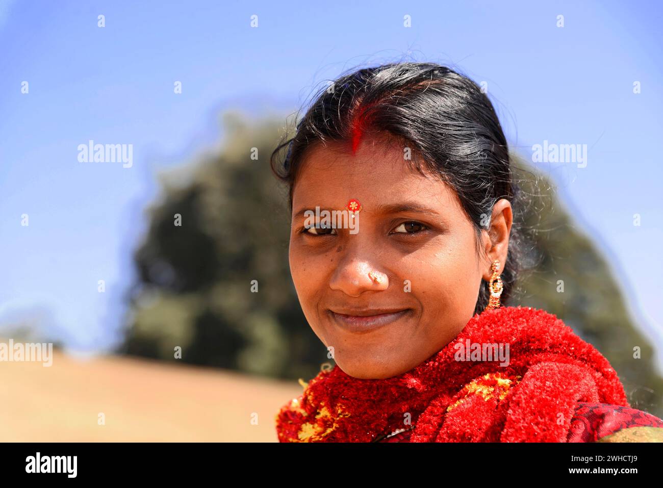Indian woman, portrait, Mysore. South India, India Stock Photo - Alamy