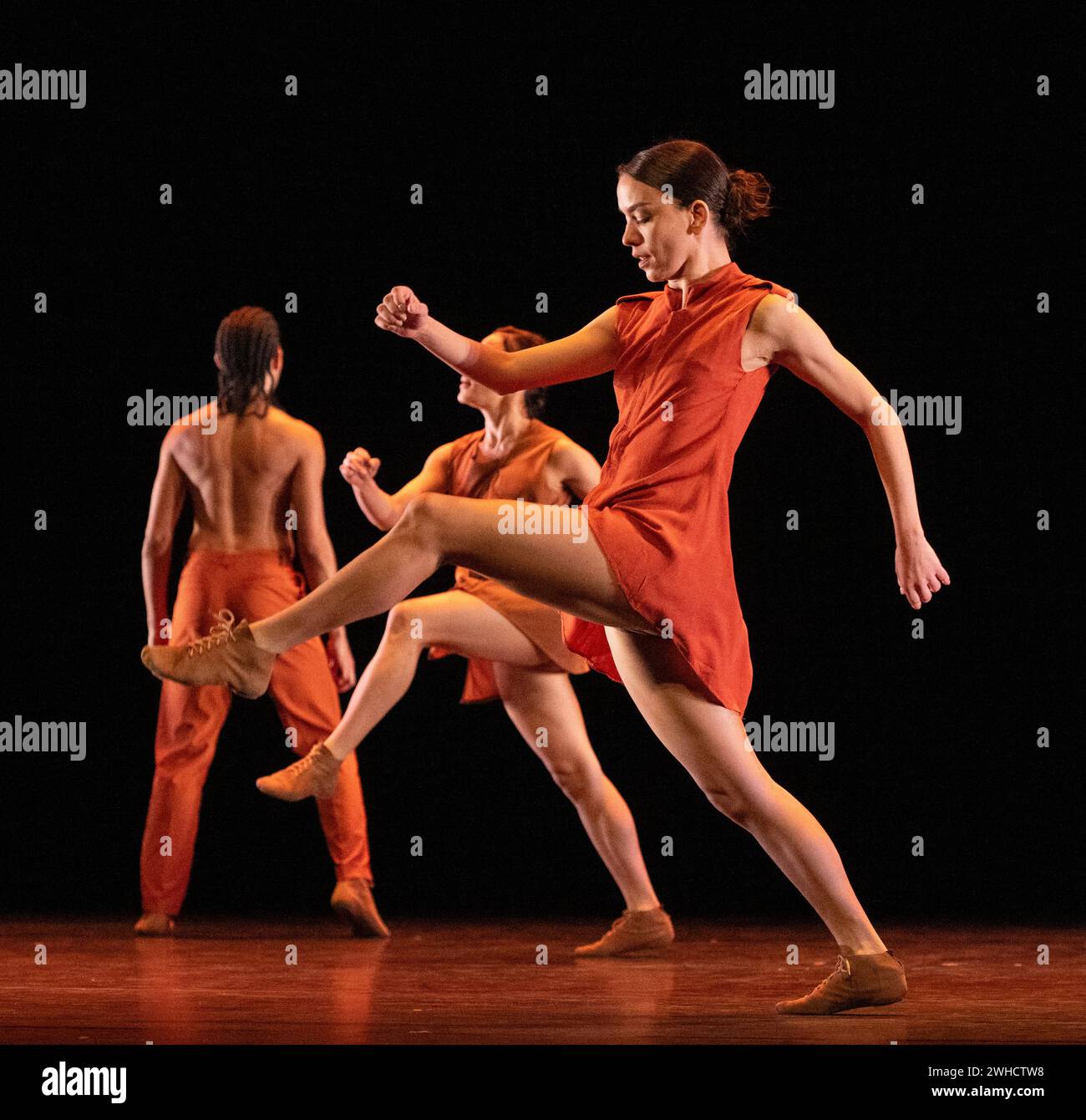 Sadlers Wells, London, UK. 9th Feb, 2024. Dress rehearsal of Agora by ...