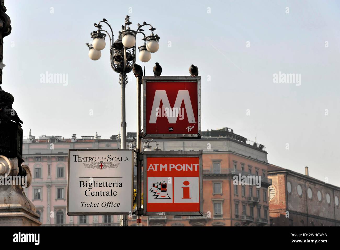 Milan metro hi-res stock photography and images - Alamy
