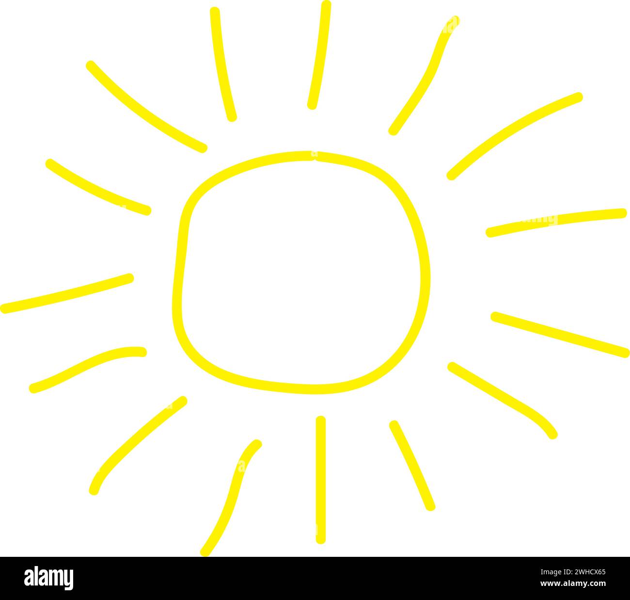 Pencil sketch sun hi-res stock photography and images - Alamy