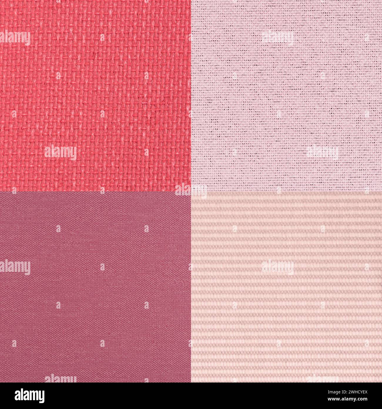 Set of pink vinyl samples Stock Photo - Alamy