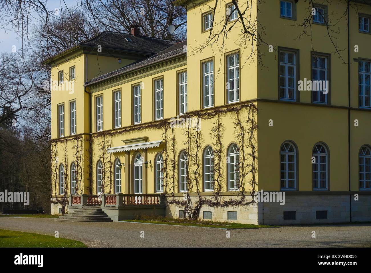 Princely summer palace, country house, princely palace complex ...