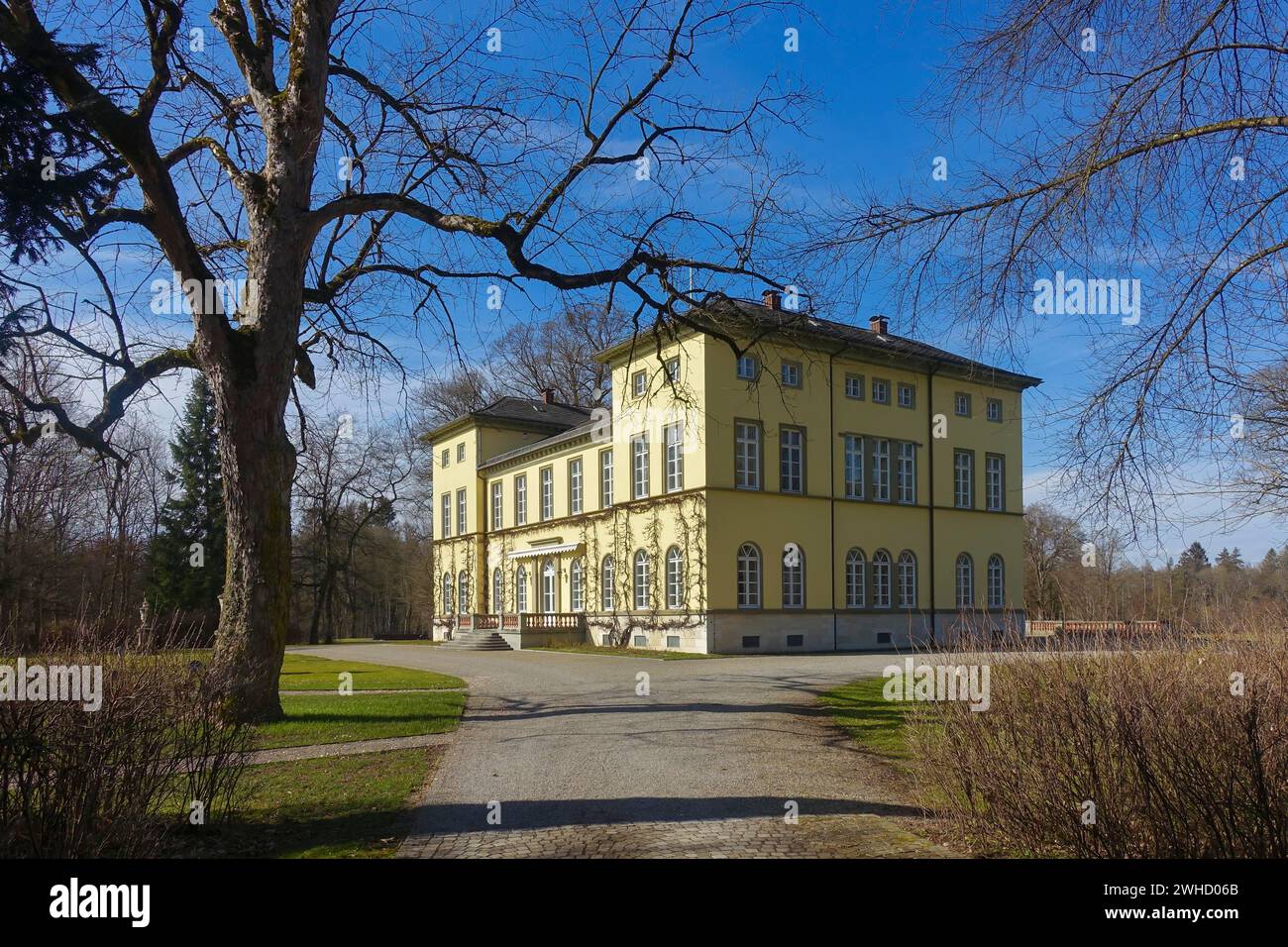 Princely summer palace, country house, princely palace complex ...