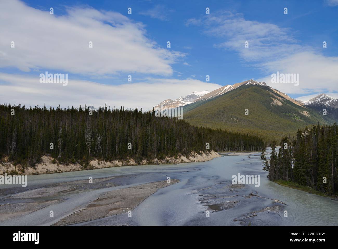 Alexandra River, Icefields Parkway, Banff National Park, Alberta ... Alexandra River, Icefields Parkway, Banff National Park, Alberta ...