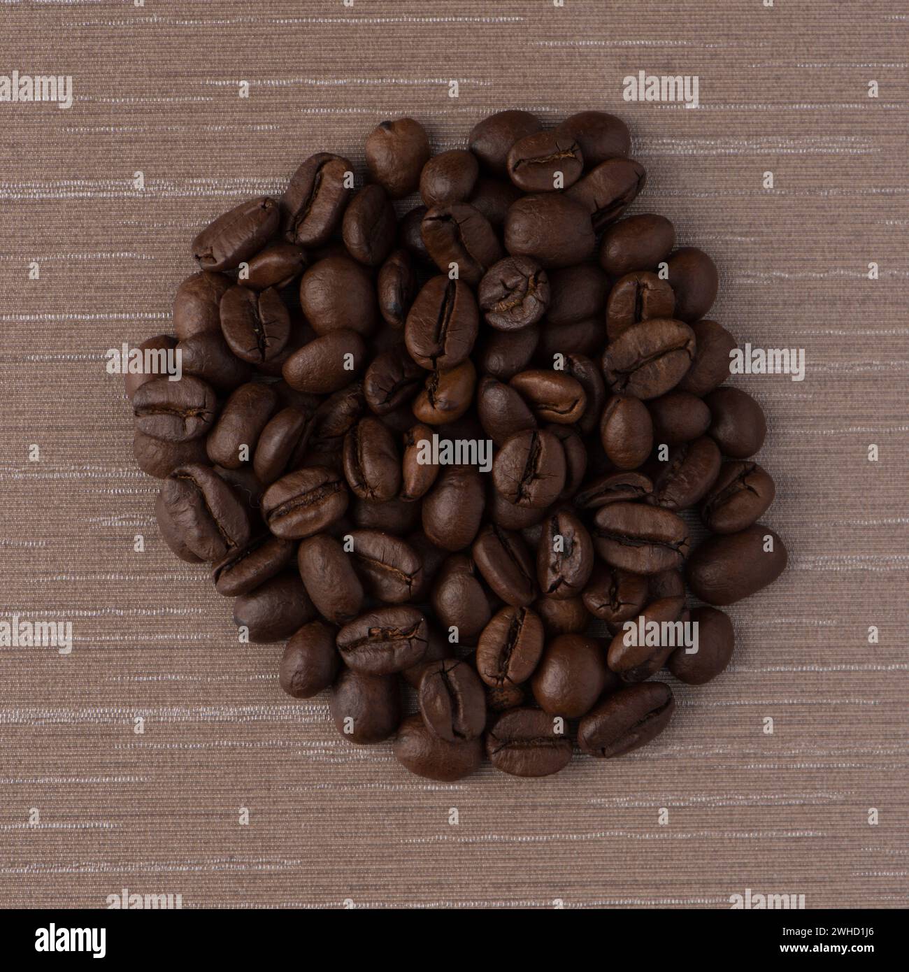 Circle of coffee Stock Photo - Alamy