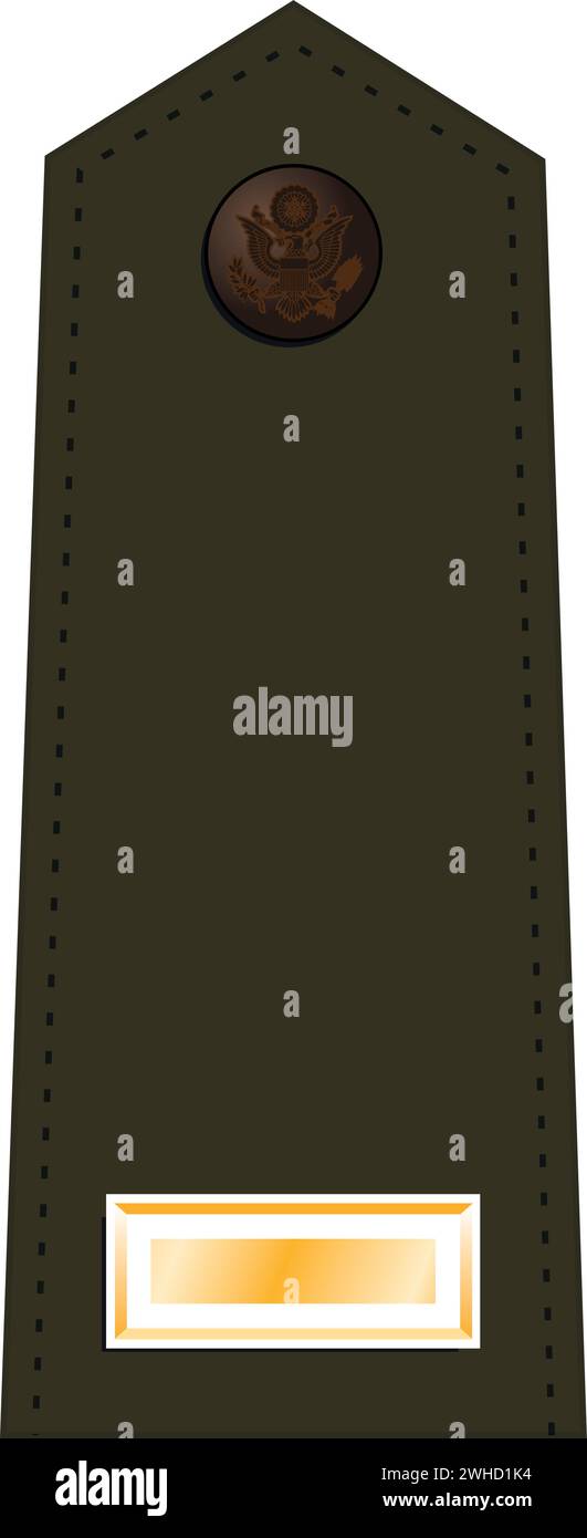 Shoulder pad for army green service uniform of the USA SECOND ...