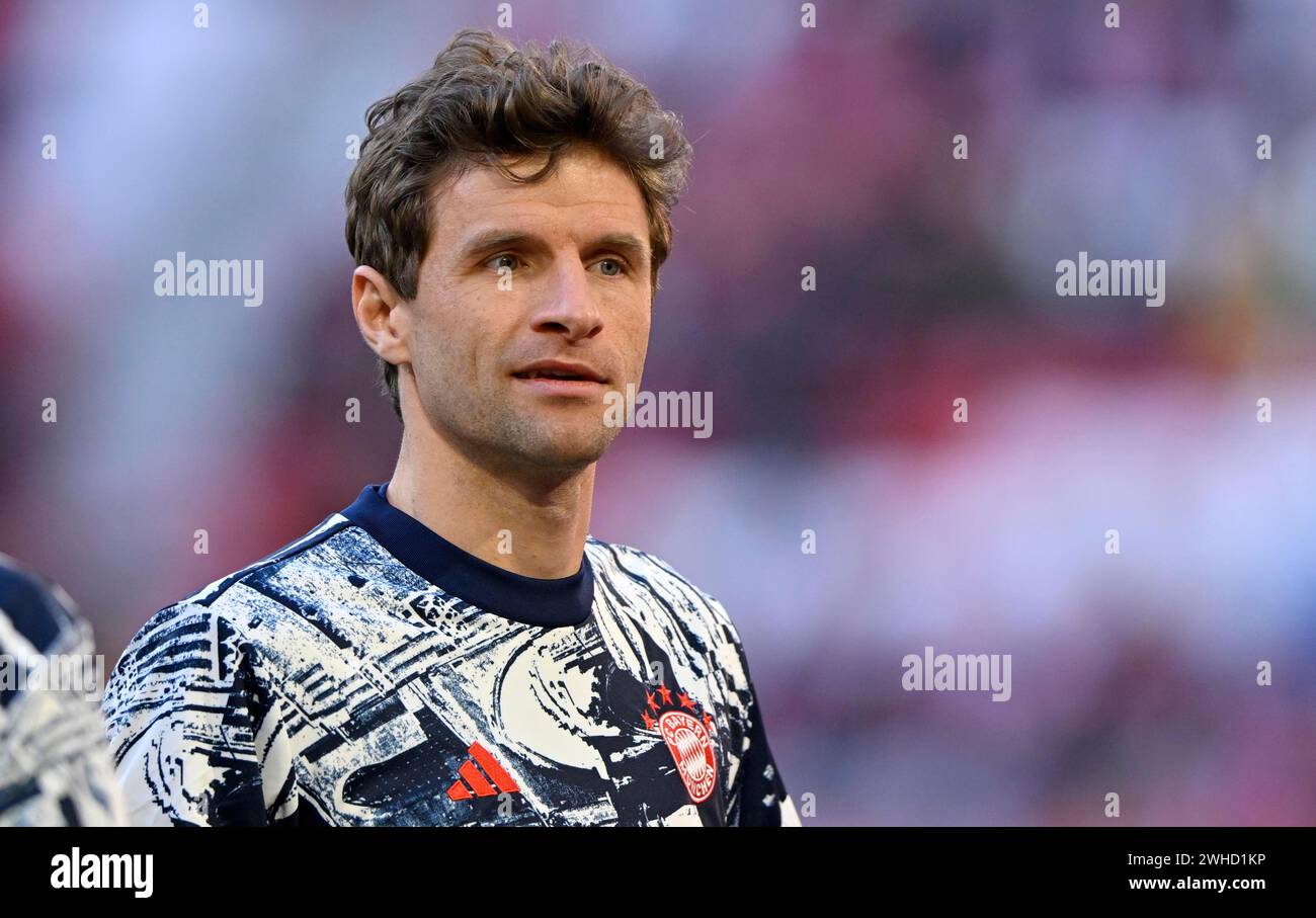 Thomas Mueller FC Bayern Muenchen FCB (25) Portrait, Allianz Arena ...