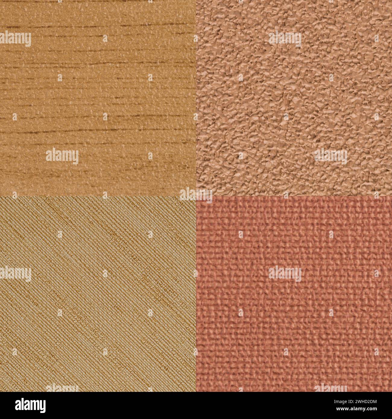 Set of brown vinyl samples Stock Photo - Alamy