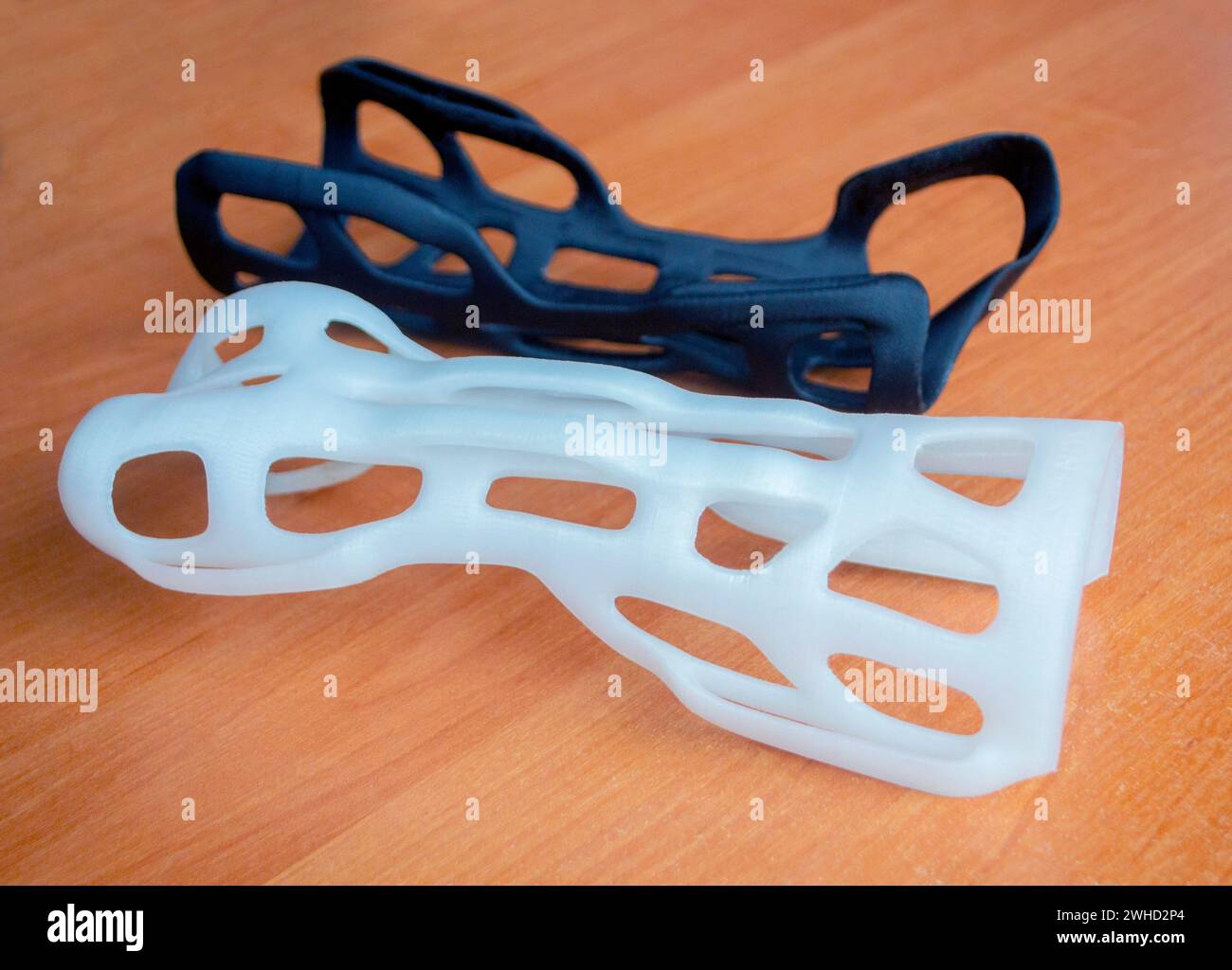 Hand arm splint corset prosthesis langet printed on a 3D printer from ...