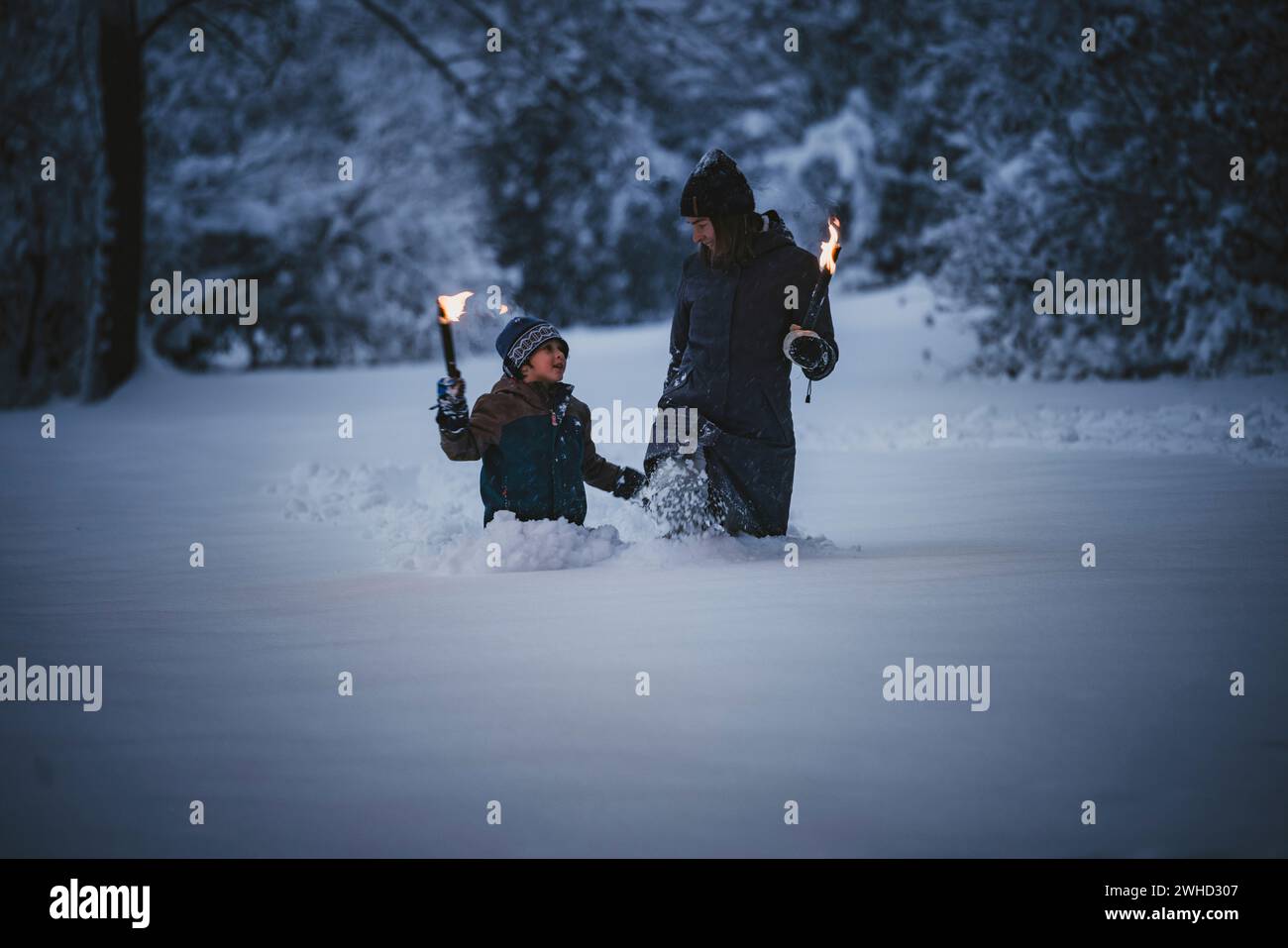 Torchlight hike hi-res stock photography and images - Alamy