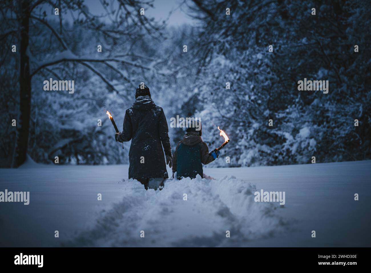 Torchlight hike hi-res stock photography and images - Alamy