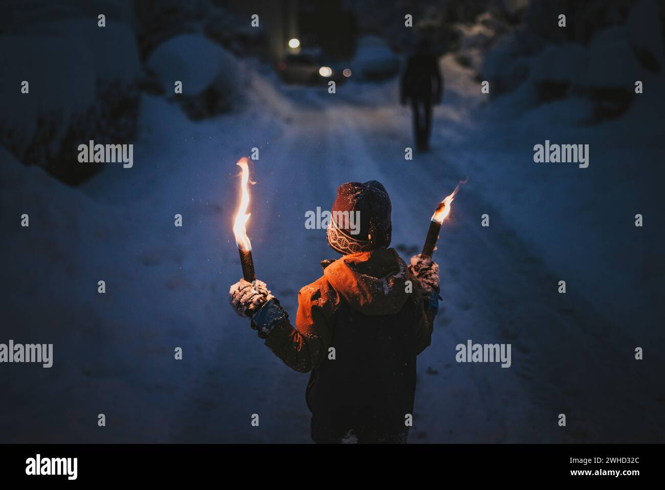 Torchlight hike hi-res stock photography and images - Alamy