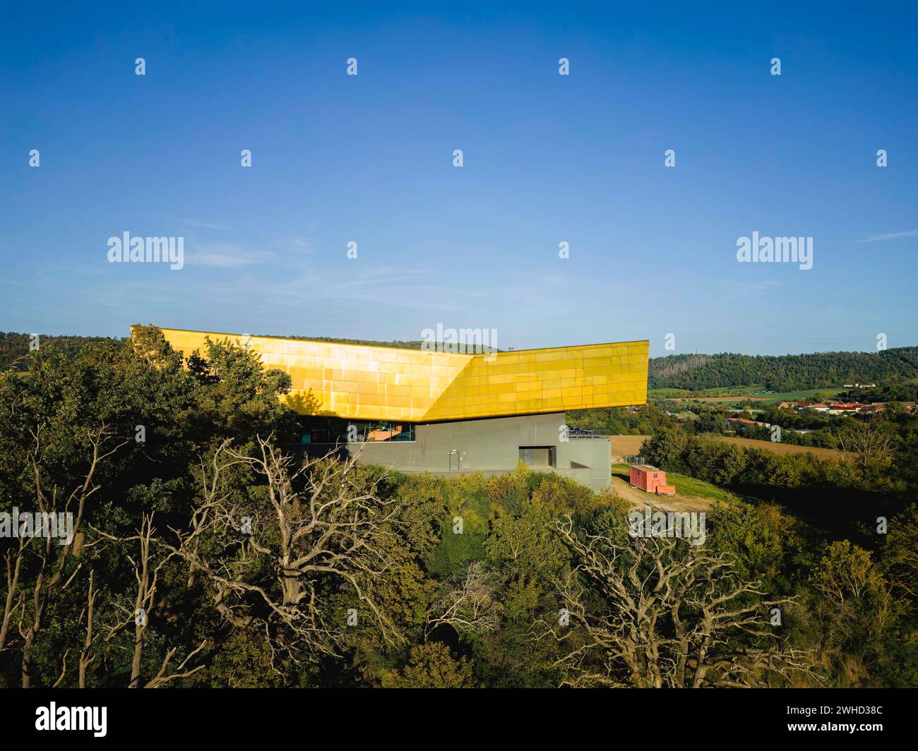 Striking modern visitor centre with astronomical exhibitions on the ...