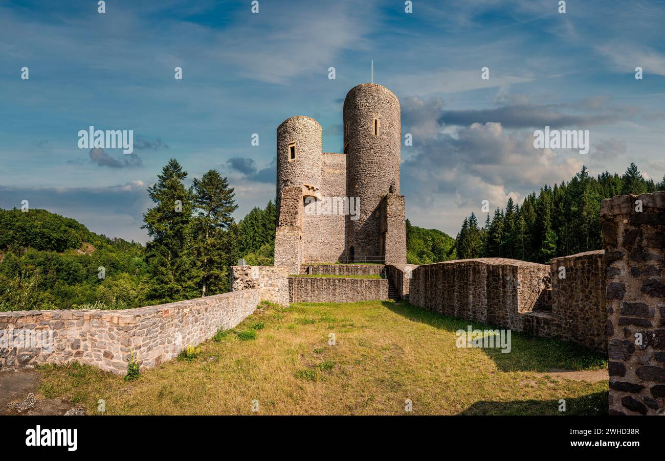 Ruins of frauenburg castle hi-res stock photography and images - Alamy