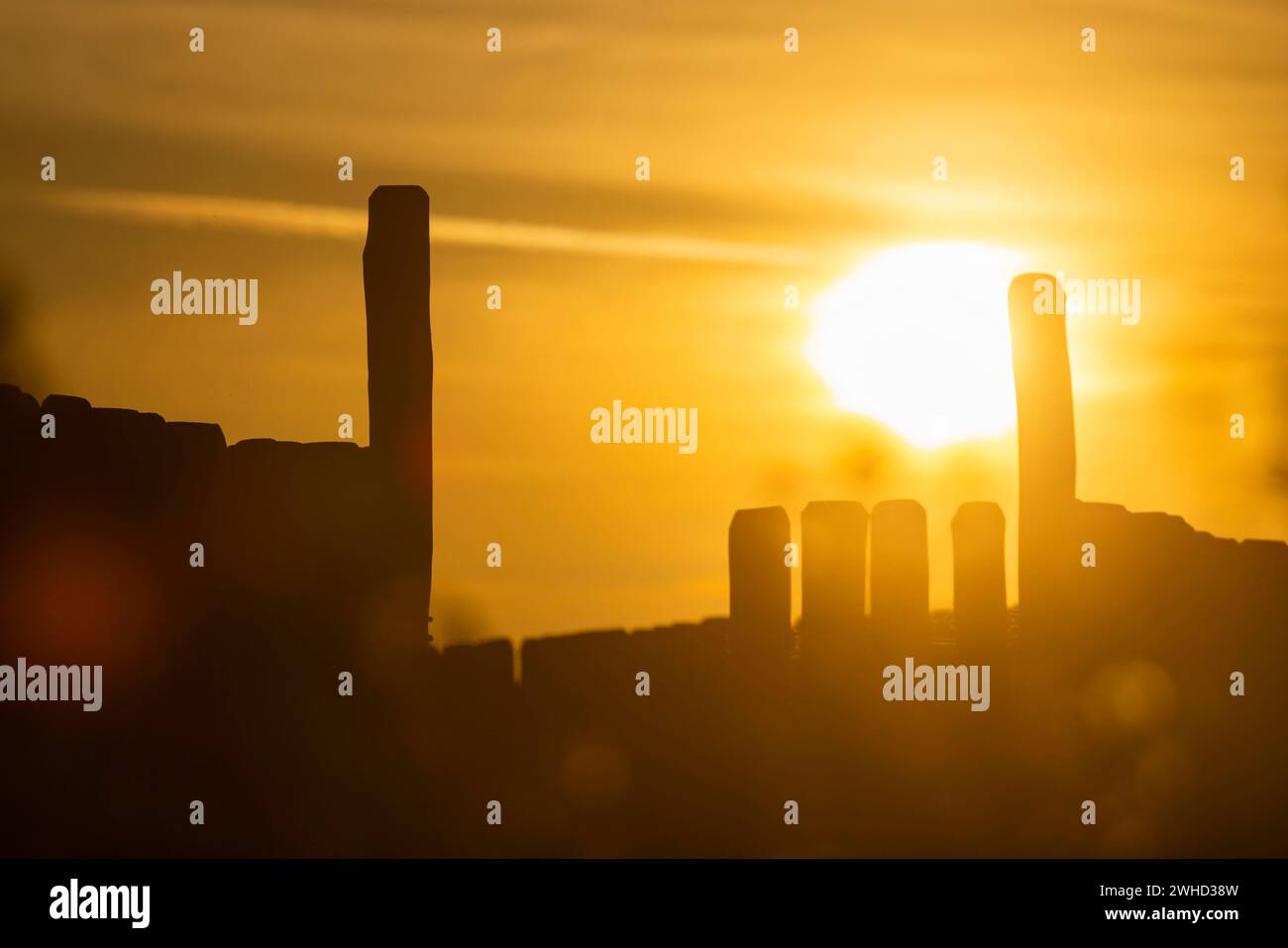 The circular ditch complex of Goseck is a Neolithic circular ditch ...