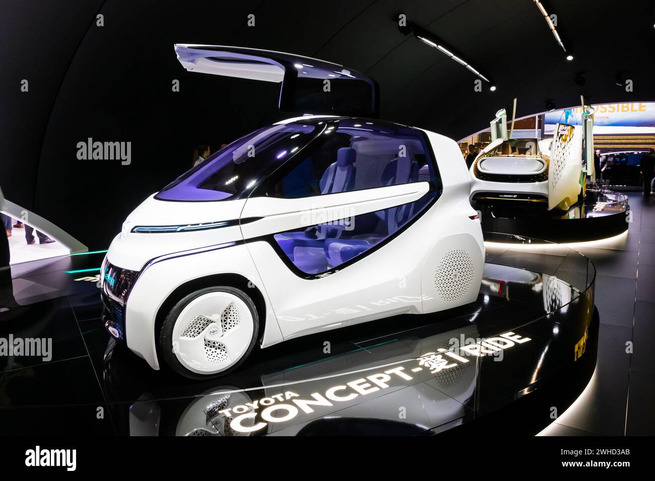 Toyota autonomous car hi-res stock photography and images - Alamy