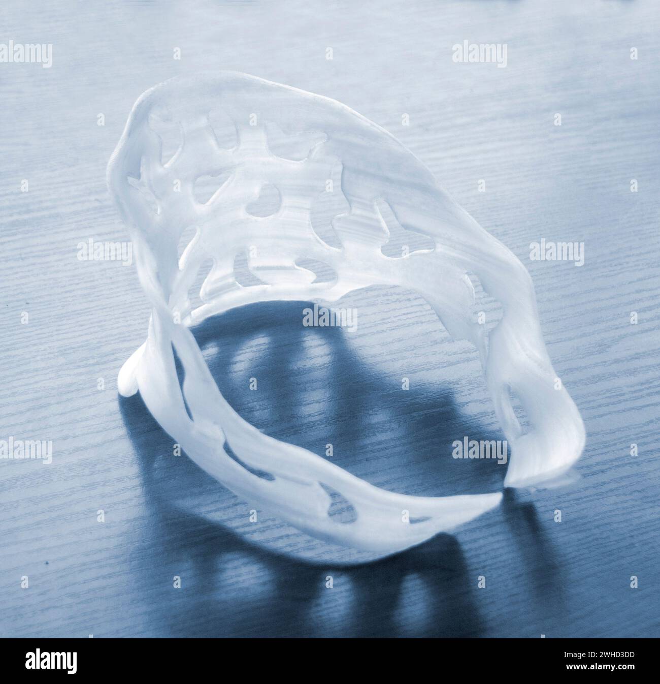 Neck splint corset prosthesis langet printed on a 3D printer from ...