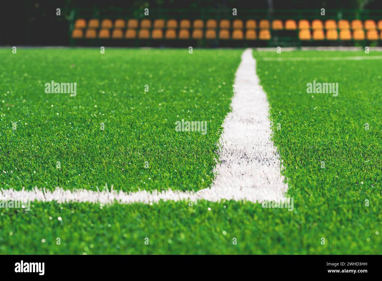 soccer field markings. Soccer, football field. Lines on football ...