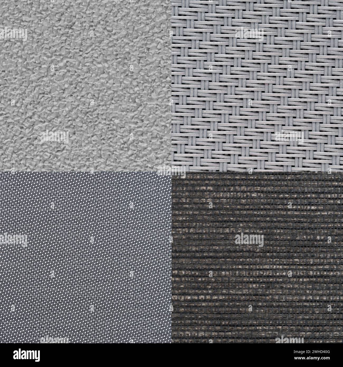 Set of grey vinyl samples Stock Photo - Alamy
