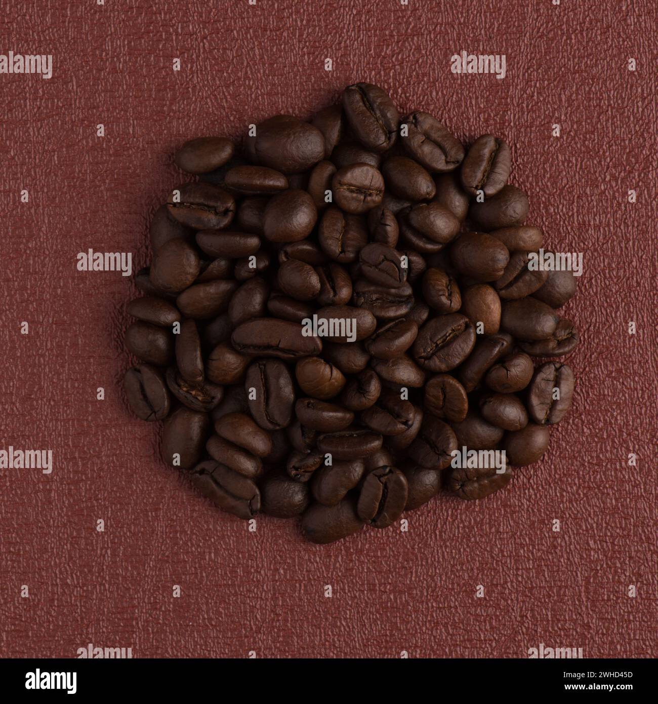 Circle of coffee Stock Photo - Alamy
