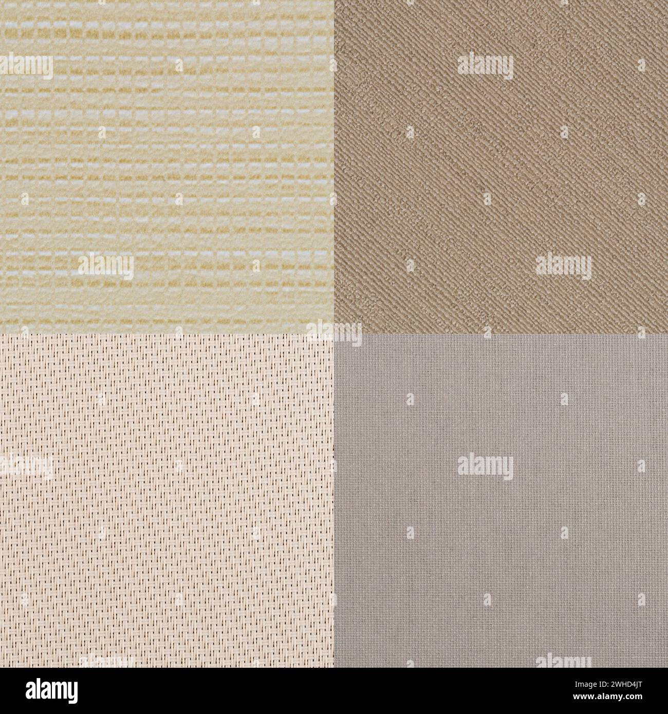 Set of beige vinyl samples Stock Photo - Alamy