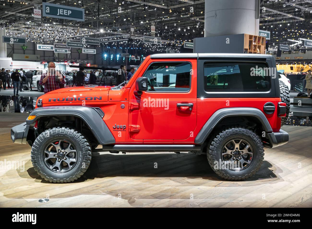 Jeep Wrangler Rubicon; Jeep Wrangler; Rubicon; Jeep; Wrangler; red; 4x4 ...