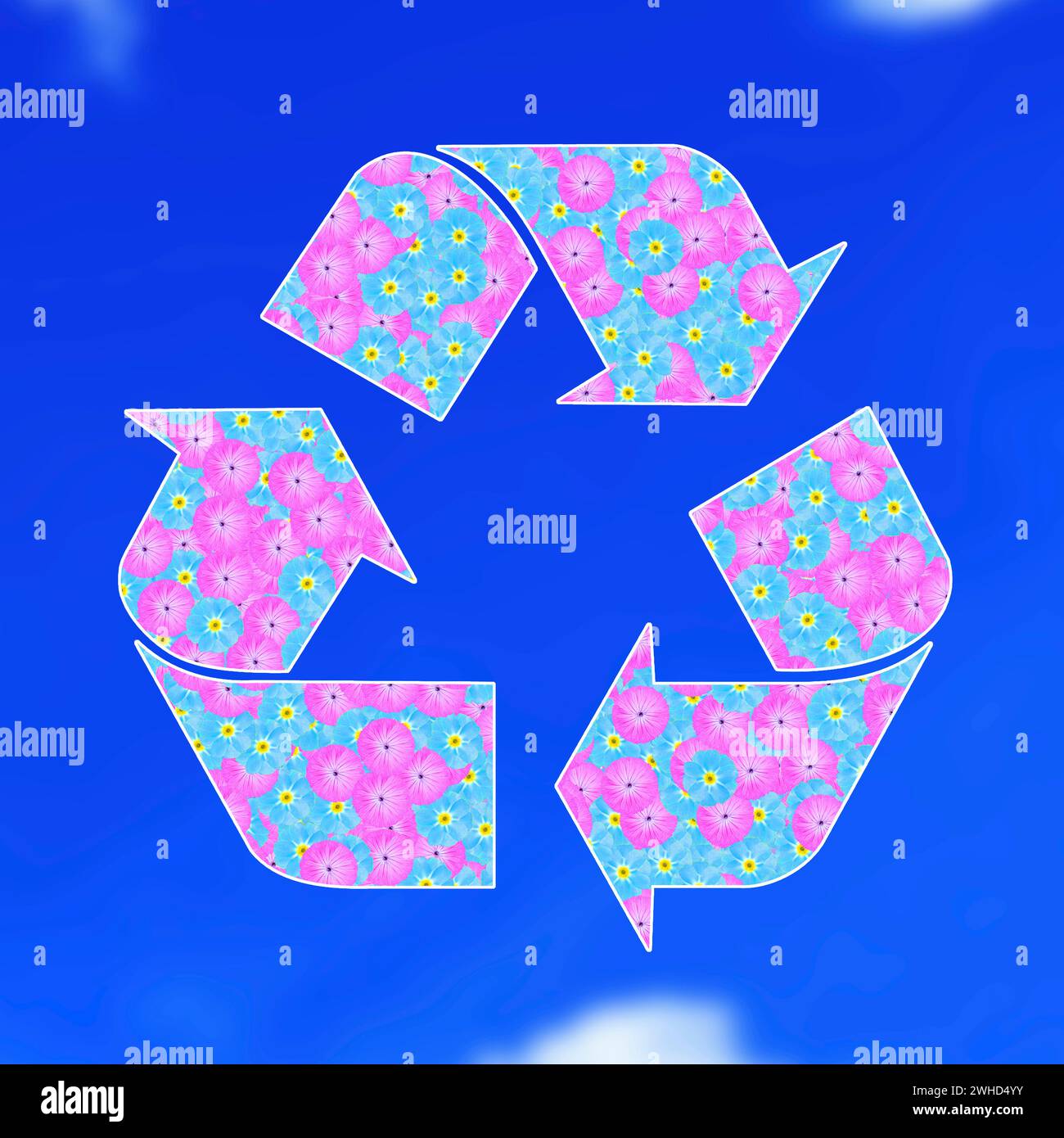 The universal recycling symbol. It is an internationally recognized ...