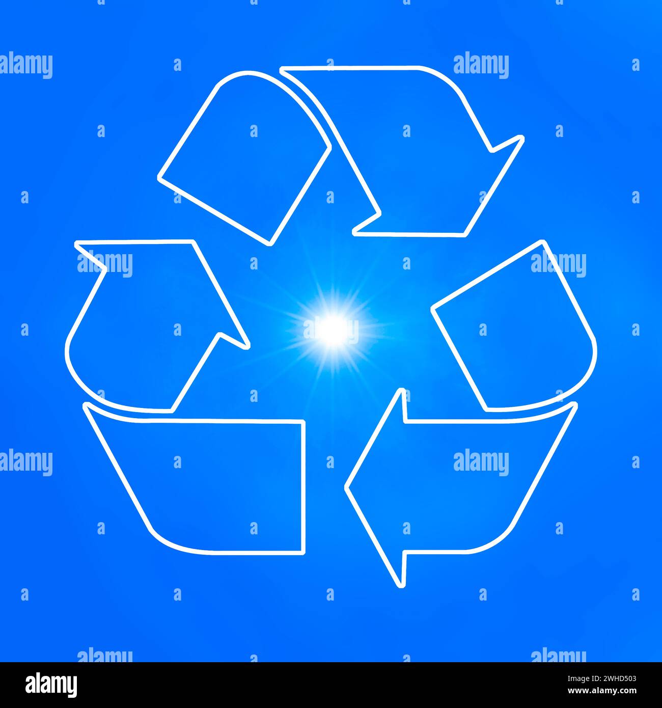 Universal recycling symbol hi-res stock photography and images - Alamy