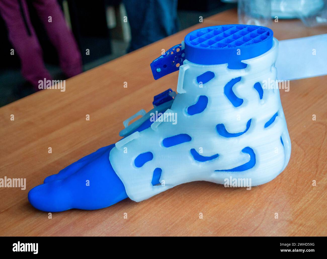 Medicine splint corset prosthesis langet for foot and model human foot ...