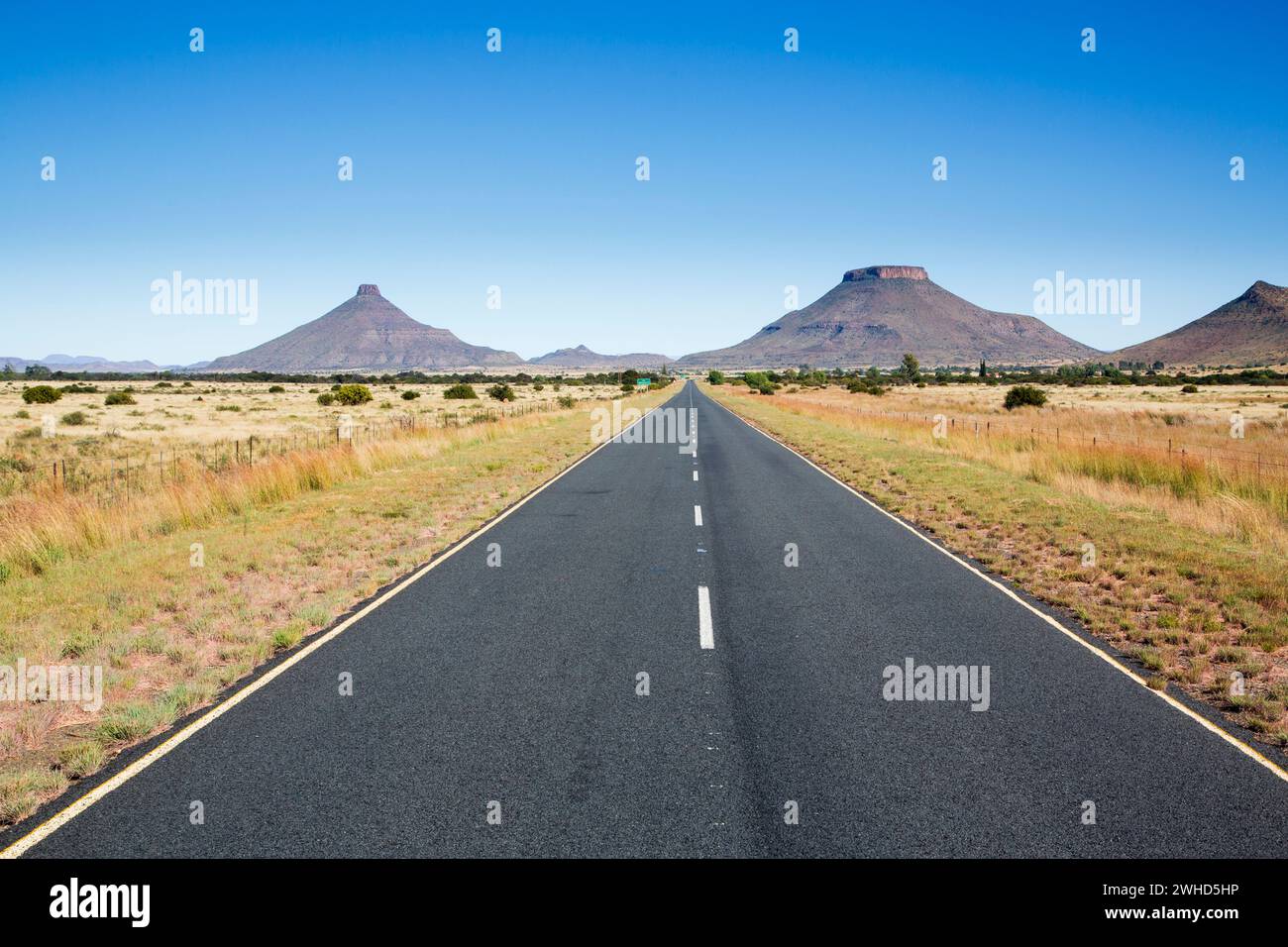 Africa, blue sky, daytime, Distant, Eastern Cape Province, Karoo ...