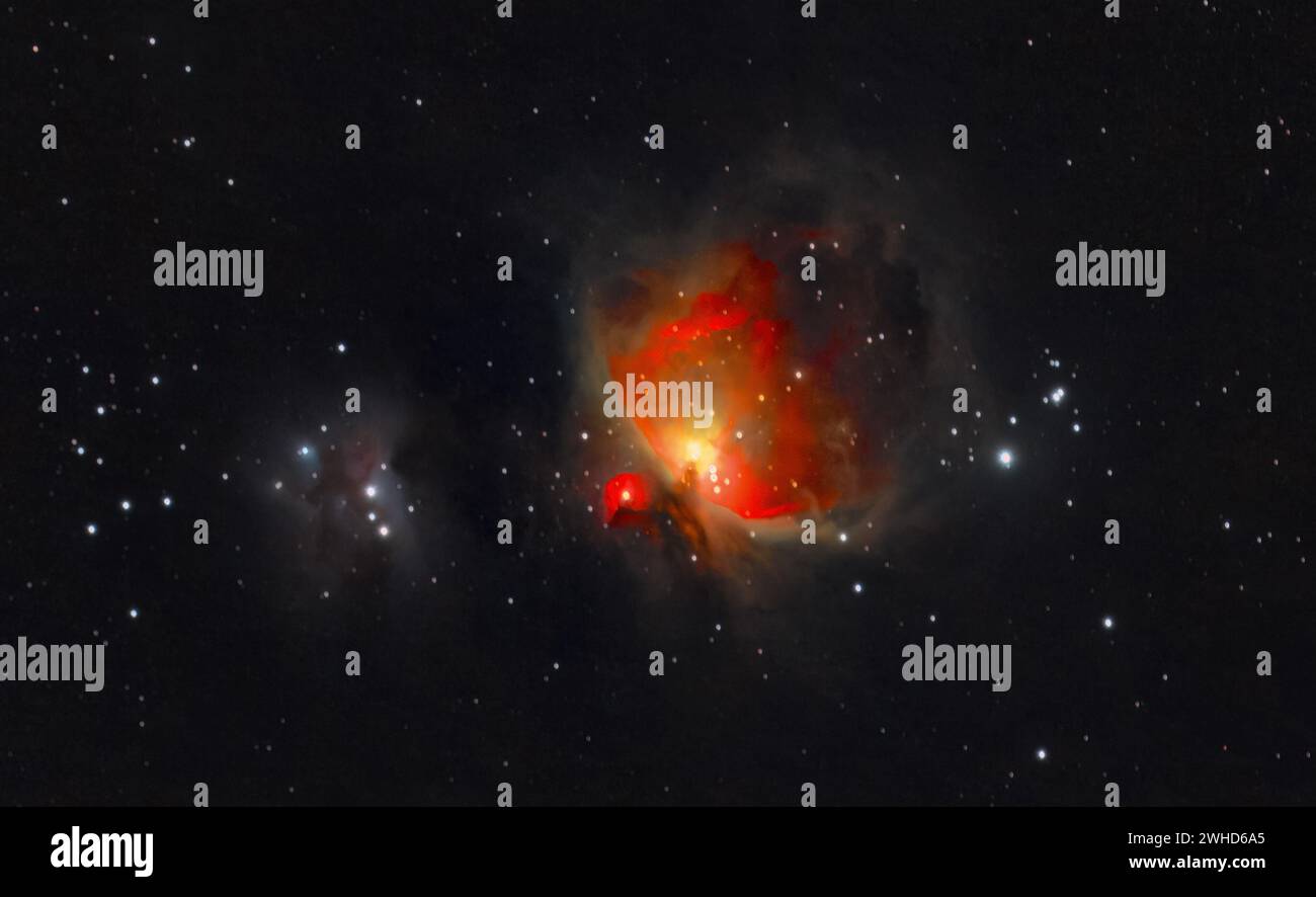 Orion Nebula (M42 Stock Photo - Alamy